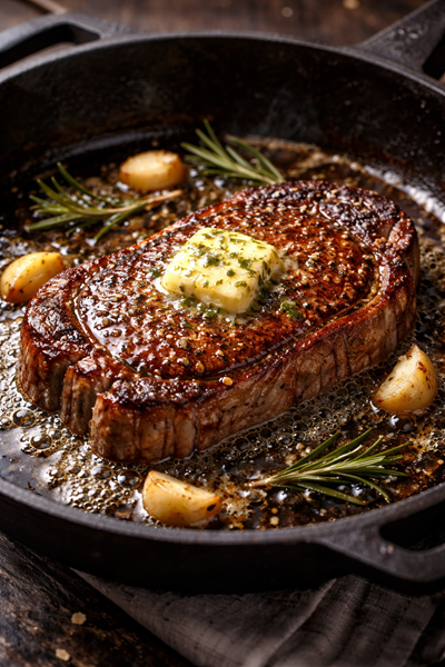 Rindersteaks perfekt zubereiten im Ofen und in der Pfanne