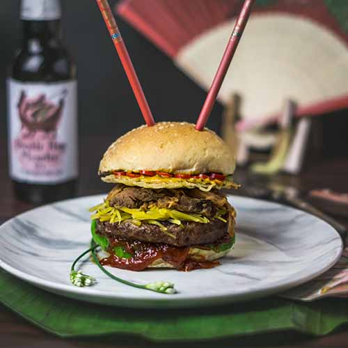 Rezept Burger - Asian Style einfach selber zubereiten